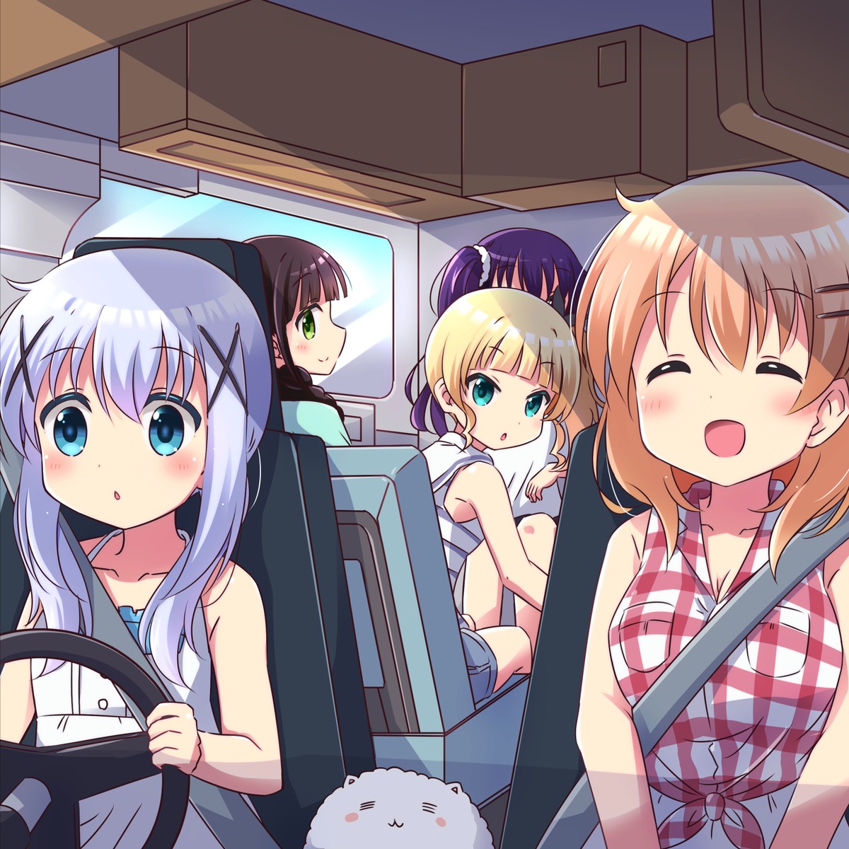 na! gochuumon wa usagi desu ka? hoto cocoa kafuu chino kirima sharo tedeza rize tippy (gochiusa ...